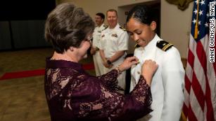 The Naval Academy named its first black female brigade commander - hawkedIn